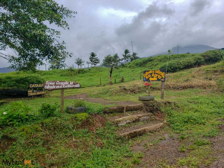 Catarata Rio Agrio Waterfall & Pozas Celestes Bajos del Toro