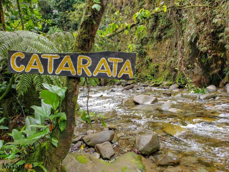 Catarata Rio Agrio Waterfall & Pozas Celestes Bajos del Toro