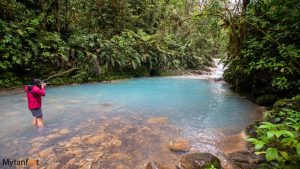 Visit the Stunning Blue Falls of Costa Rica: Las Gemelas