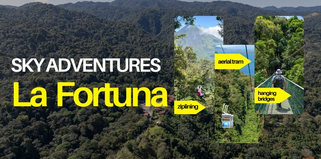 Sky Adventures La Fortuna: Zipline & Hike with INCREDIBLE views